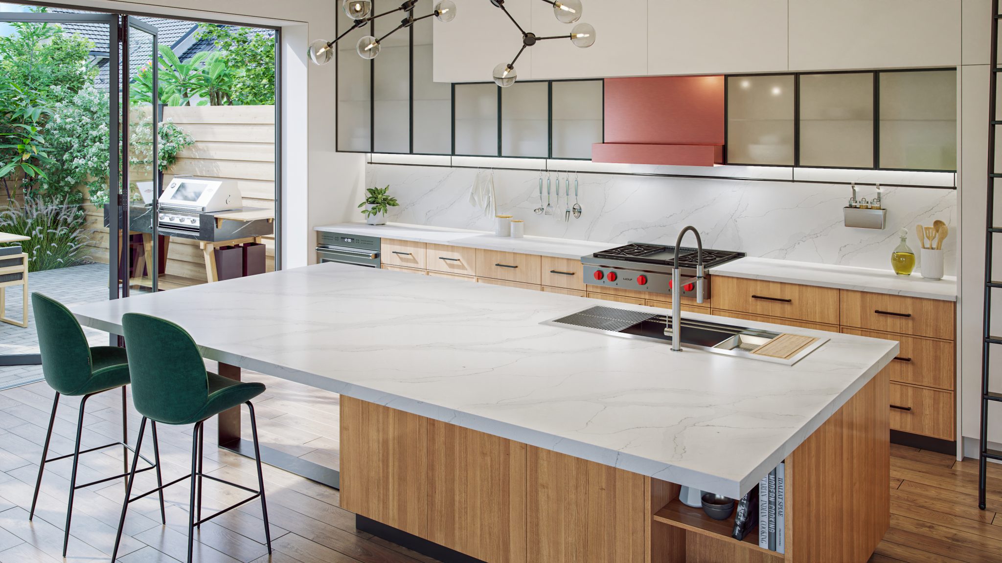 Calacatta Athena™ StratusQuartz | Stratus Surfaces